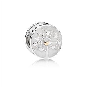Pandora | Jewelry | Authentic Pandora 2 Tone Tree Of Life Charm | Poshmark